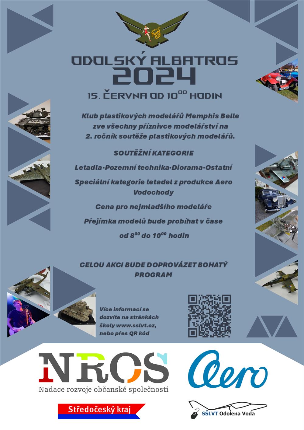 Modelářská soutěž Odolský Albatros 2024 - Kalendář leteckých akcí - Aeroweb.cz