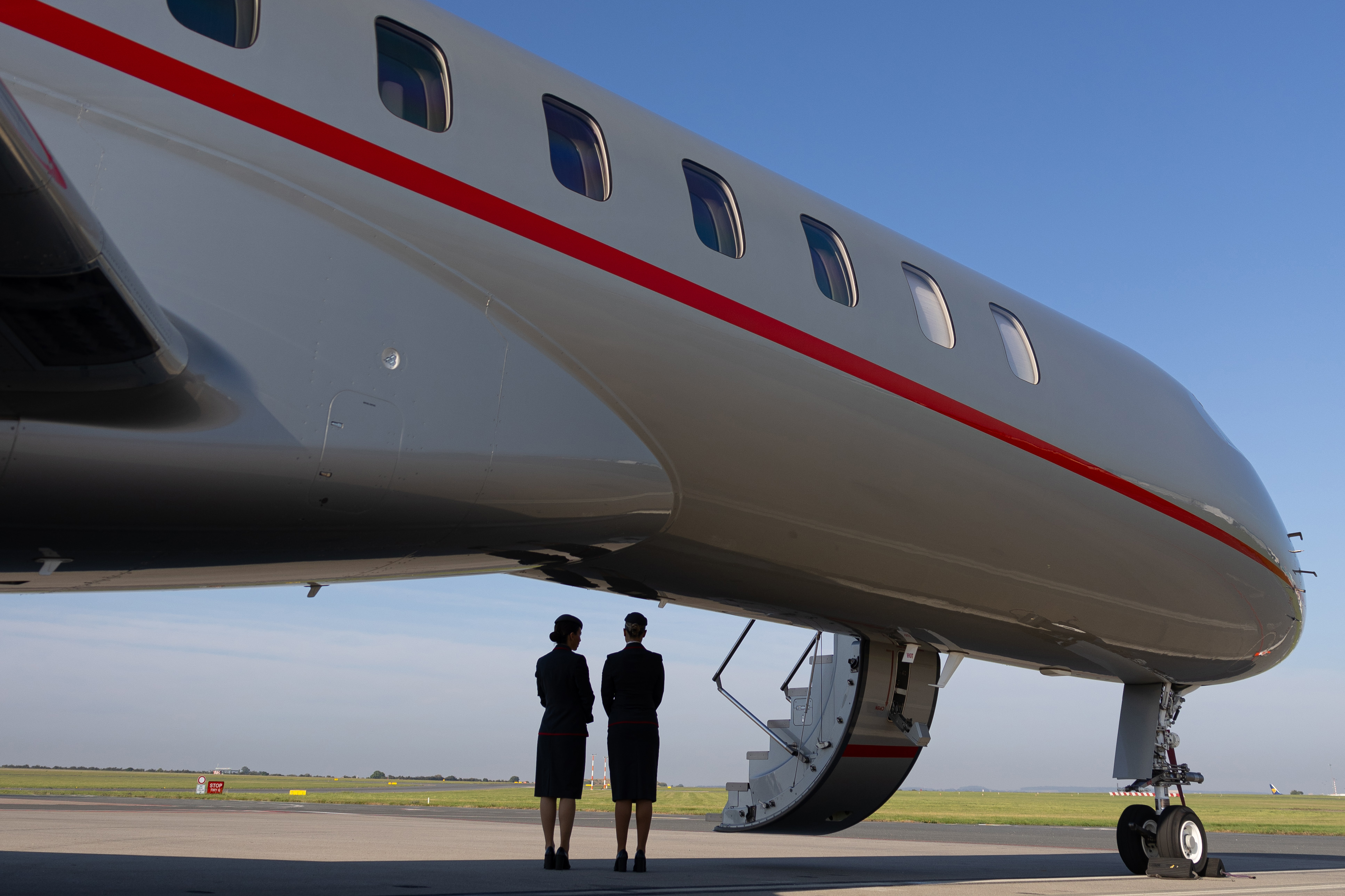 Společnost VistaJet představila v Praze letoun Bombardier Global 7500 ...